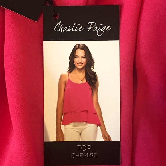 Charlie Paige | Tops | Nwt Charlie Paige Tank Top Shirt Women ...